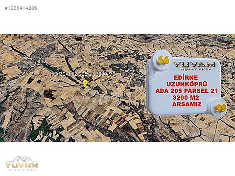 YUVAM ARSA OFİSİ VE KUYUMCULUKTAN UZUNKÖPRÜ 3200 M2 ARSA FIRSATI - Satılık Arsa İlanları ...