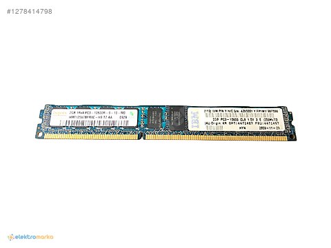IBM DDR3 2GB 1333MHZ PC3-10600R REG 44T1497 44T1487 sahibinden.comda ...