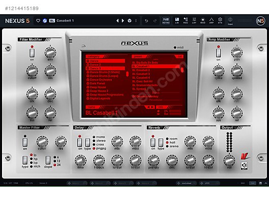 ReFX - NEXUS 5 , Plugin + Sample ( 200 GB+ ) ( WİNDOWS 10 - 11 ) sahibinden.comda - 1214415189