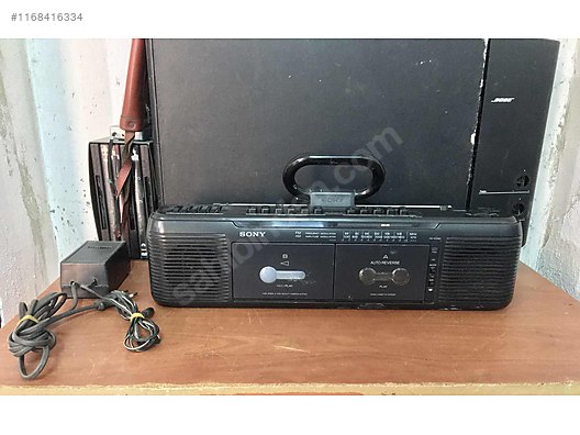 SONY CFS-EW60 VİNTAGE BOOMBOX - İkinci El Sony Müzik Seti & Teyp ...