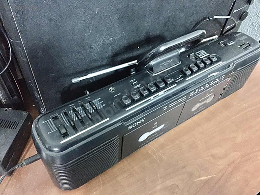 SONY CFS-EW60 VİNTAGE BOOMBOX - İkinci El Sony Müzik Seti & Teyp ...