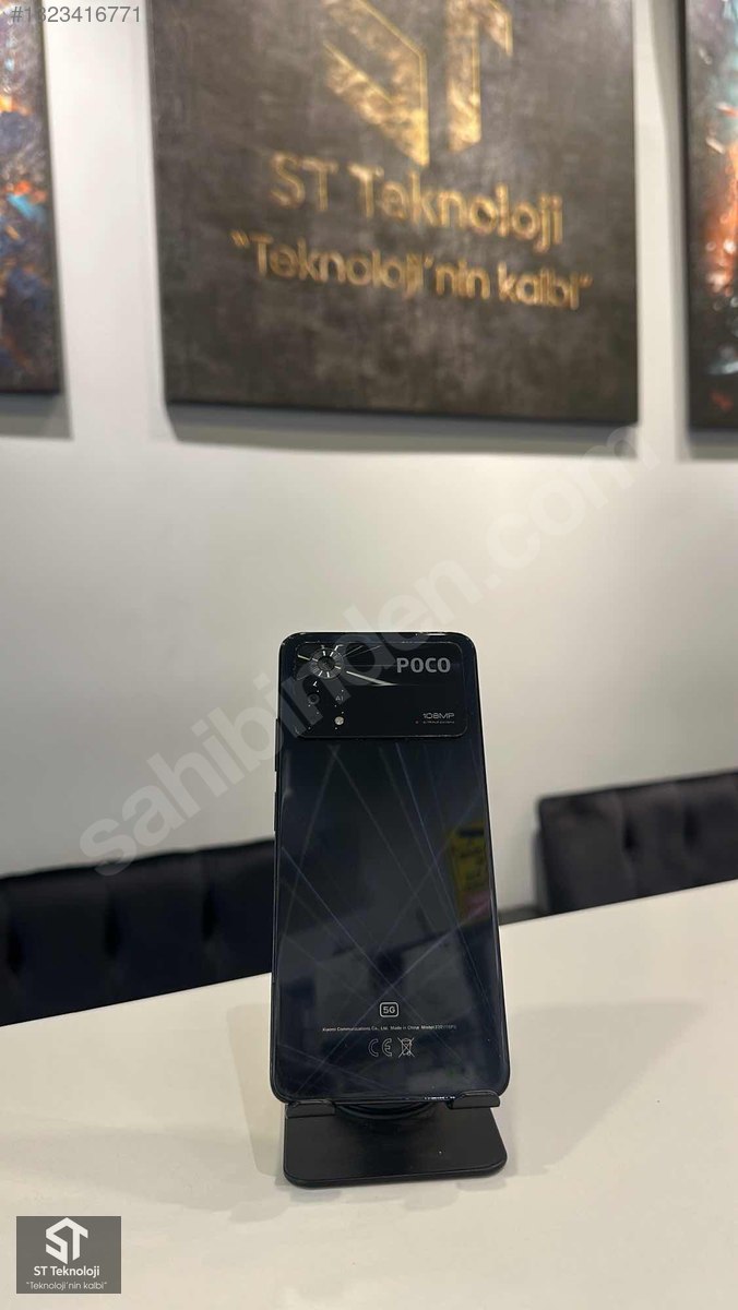 128 GB Siyah Xiaomi Poco X4 Pro 5G Cep Telefonu - 1323416771