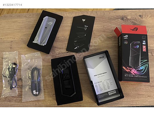 ASUS ROG Strix Arion M.2 NVMe HARİCİ SSD OKUYUCU sahibinden.comda ...