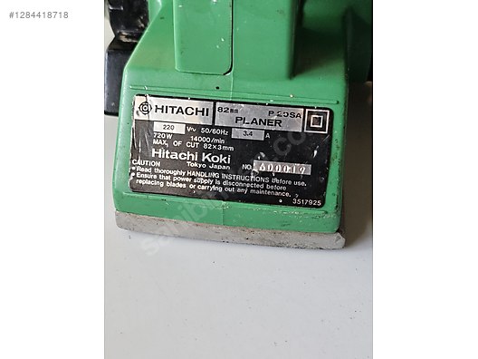 Hitachi P20SA Planya Makinesi - İkinci El Elektrikli Planya & Freze ...