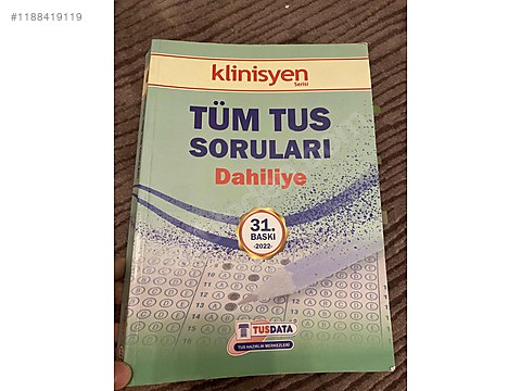 Tüm tus soruları dahiliye Tusdata sahibinden.comda - 1188419119