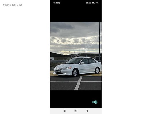 Honda / Civic / 1.6 VTEC / ES / 2005 vtec2 es7 otomatik sahibinden.comda - 1248421912