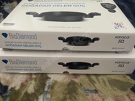 Karaca BioDiamond Antibakteriyel Kulp sahanlar18 cm ve 20 cm sahibinden ...