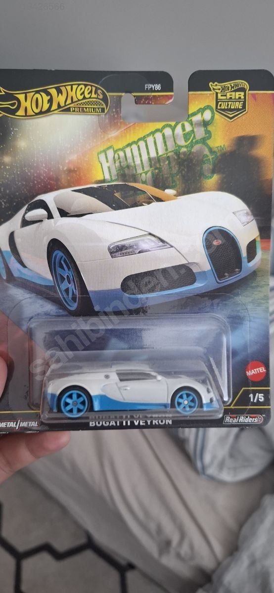 Hot Wheels Diecast Model 1:64 Bugatti Araba - 1319426566