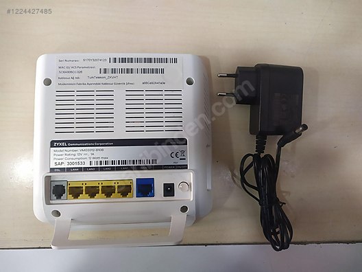Zyxel VMG3312-B10B 4 Port 300 Mbps VDSL - VDSL Modem ilanları uygun fiyatlarıyla sahibinden.com ...