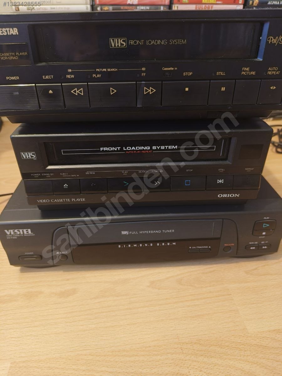 Diğer / 3 Adet VHS Player sahibinden.comda - 1323428555