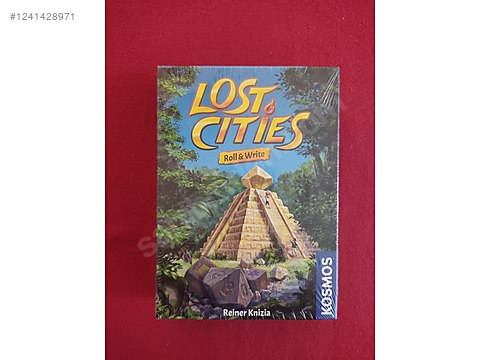 Lost Cities Roll&Write Boardgame sahibinden.comda - 1241428971