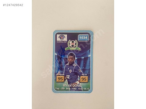 Sport Cards / Rayn Donk imzalı kart at sahibinden.com - 1247429542