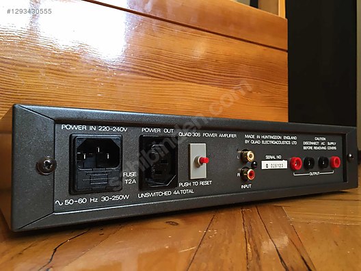 Quad Power Amfi - QUAD 306 POWER AMP. MÜKEMMEL - 1293430555