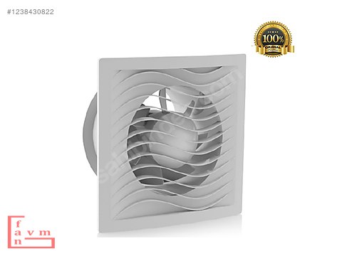 BANYO/WC VE SİGARA ODALARI İÇİN DEKORATİF FAN SIFIR GARANTİLİ ...