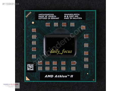 AMD Athlon II P340 2.2 GHz AMP340SGR22GM Dual-Core CPU Processor - İlan ...