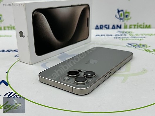 Apple / iPhone 15 Pro Max / ARSLAN İLETİŞİMDEN *PIRIL*PIRIL* 15 PRO MAX ...