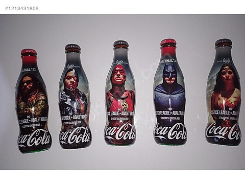24'lü Justice league& Adalet Birliği Coca Cola ve Bardak seti ...