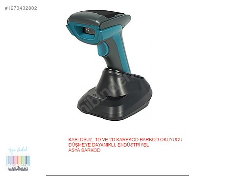 Shark MS-50BT 2d Karekod Barkod Okuyucu Ayaklı - BLUETOOTH - Barkod Cihazı & El Terminali ...