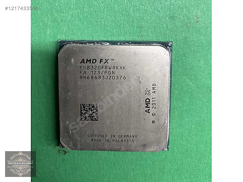 AMD FX X8 8320 Soket AM3+ 3.5GHz 16MB Önbellek 125W 32nm İşlemci - İşlemci ve Tüm Masaüstü ...