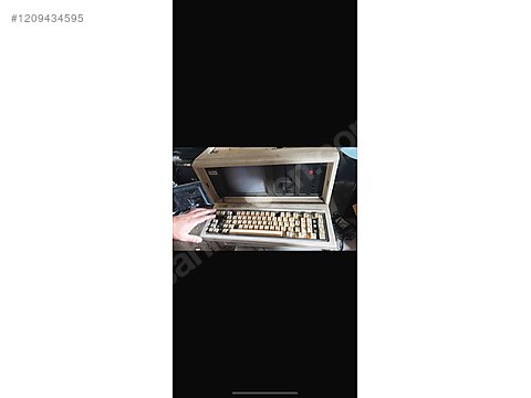 İntel 8088 first pruduct vintage pc z80 4.7 mhz compaq plus - Kasa ve ...