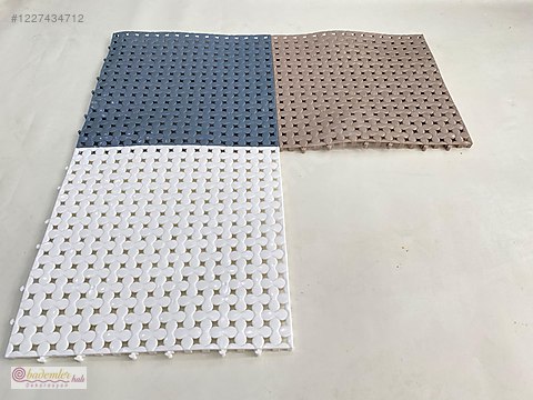 Şadırvan Yer Karosu Altından su geçer Plastik Karo 33x33 ortoped - PVC ...