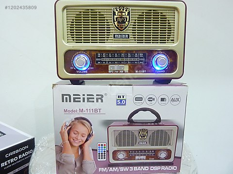 Diğer / MEİER M-111BT NOSTALJİ ANALOG BLUETOOTHLU RADYO ŞARJLI sahibinden.comda - 1202435809