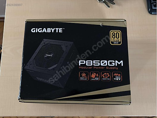Sıfır Gigabyte P850W 80+Gold Full Modüler PSU sahibinden.comda - 1292436997