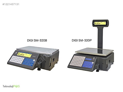 DG SM320 BARKODLU TERAZİ BOYUNLU VE BOYUNSUZ SEÇENEKLERİYLE - Hassas ...