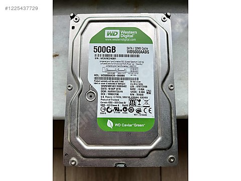 Western Digital Caviar Green 500GB - Sabit Disk - Harddisk (Dahili) ve Tüm Masaüstü Bilgisayar ...