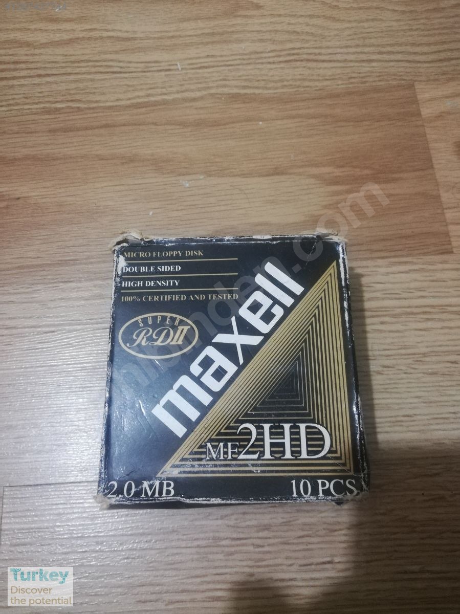 maxell disket 10'lu kutu.. kullanılmış.. sahibinden.comda - 1287437744