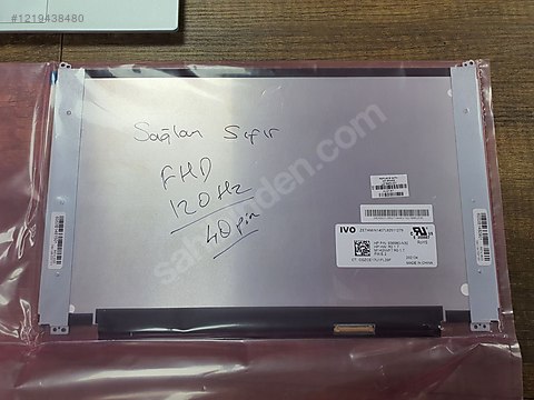 14" 120hz 40p ekran SIFIR 936980-N32 M140NVF7 RO 1.7 - Sıfır Notebook ...