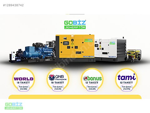110 kVA KOFO MOTOR JENERATÖR 18 TAKSİTLE GOBİZ'de! - Türkiye'nin ilan ...