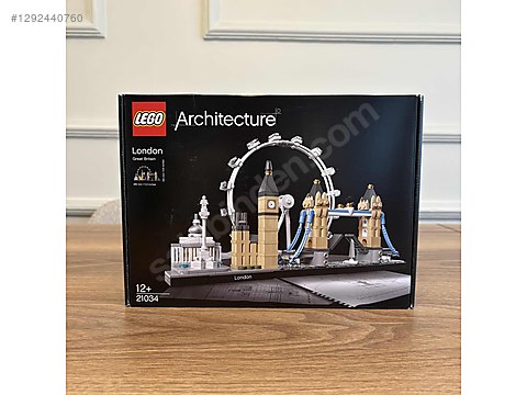 LEGO Architecture Londra 21034 Sıfır Kutulu 468 Parça sahibinden.comda ...