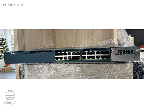 Cisco Catalyst 3560-X Series 24POE+ switch 10.000 TL sahibinden.comda ...