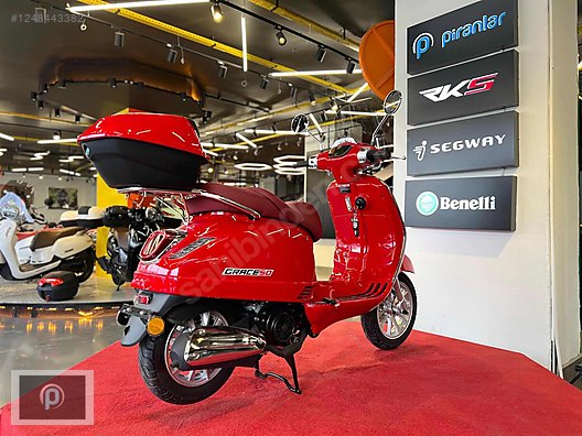 Kuba Grace 50 2025 Model Scooter / Maxi Scooter Motor Motosiklet ...