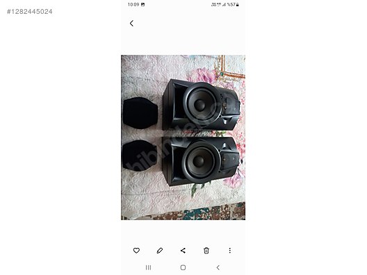 Sony rx70 orijinal set hoparlörleri on sahibinden.com - 1282445024