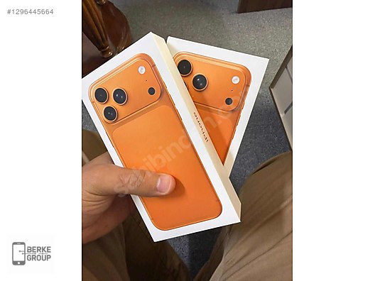 Apple / iPhone 17 Pro / SINIRLI STOK IPHONE 17 PRO 256 GB TURUNCU RENK ...