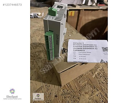 DELTA DVP04AD-S ANALOG MODULE - Delta Programlayıcı - 1237446573