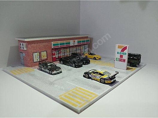 7 Eleven Diorama 1/64 Ölçek at sahibinden.com - 1237447080