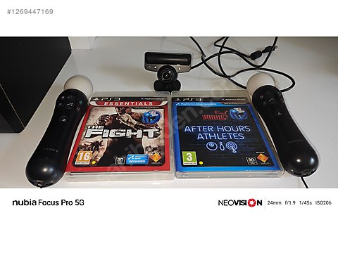 Sony Orjinal Move Set + Fight +Puma Arter Hours Athletes +Sprz ...