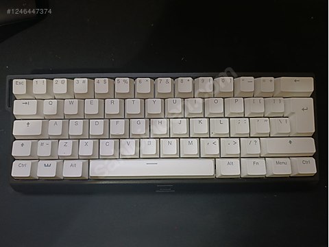 Wooting 60HE+ ISO Layout | Geon Raptor HE | Wooting White Keycap ...