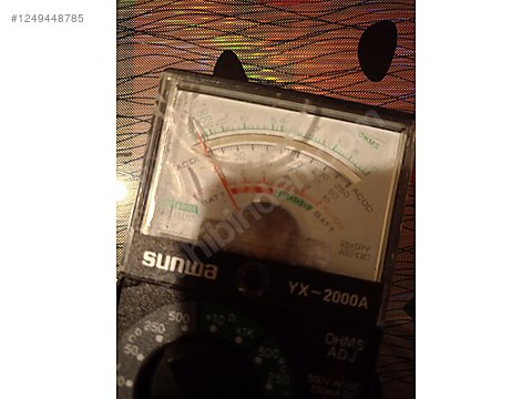 sunwa yx-2000A analog multimetre sahibinden.comda - 1249448785