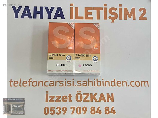 256 GB Siyah Tecno Spark Slim 5G Cep Telefonu - 1319449147
