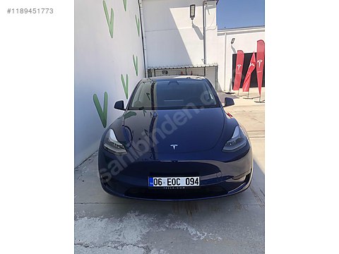 Tesla / Model Y / Standard Range / TESLA SR Lacivert Ağustos çıkışlı ...