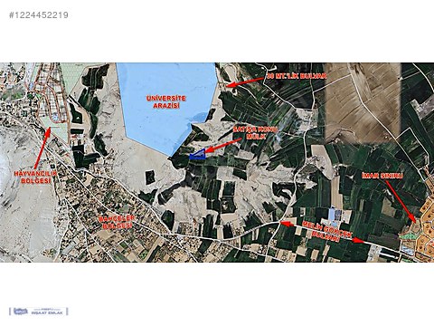 TEK TAPU 4.933 m2 ACİL SATILIK YATRIMLIK TARLA - Satılık Arsa İlanları ...