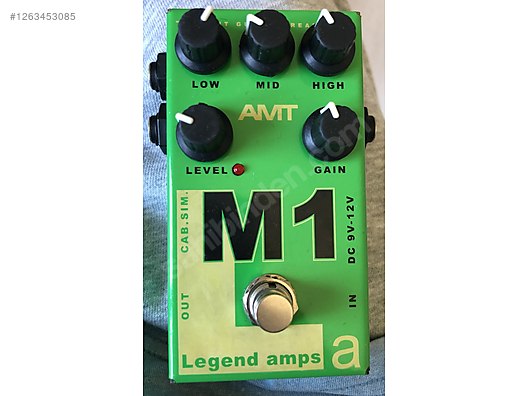 AMT M1 M-1 Preamp Distortion - Efekt Pedalı ve Diğer Enstrüman Yan Ekipmanları sahibinden.com'da ...