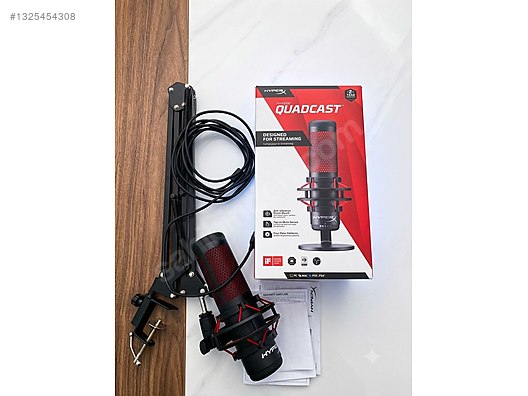HyperX Quadcast Yayıncı mikrofonu sahibinden.comda - 1325454308