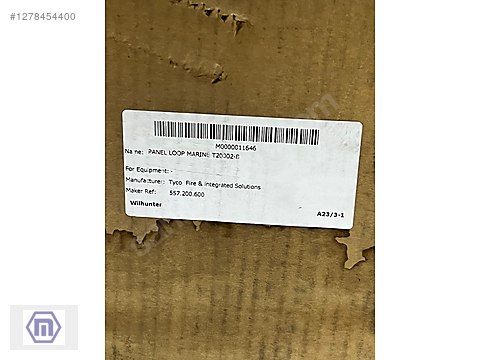 Tyco T2000 Fire Alarm System Part Nr. 557.200 - Tyco Programlayıcı ...