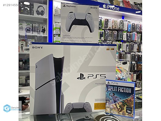 Ps5 CD'Lİ Slim - 2.Kol - Split Fiction - Takas - ÜCRETSİZ KURYE ...