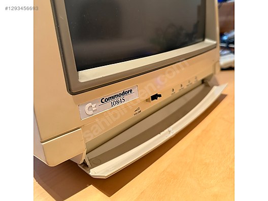 Commodore 1084S-D2 STEREO monitör *TERTEMİZ* PVM Amiga SNES Sega ...